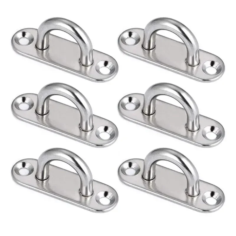 304-M6-M5-M8-Oval-Eye-Board-Marine-Deck-Buckle-Staple-Boat-Shade-Sail ...