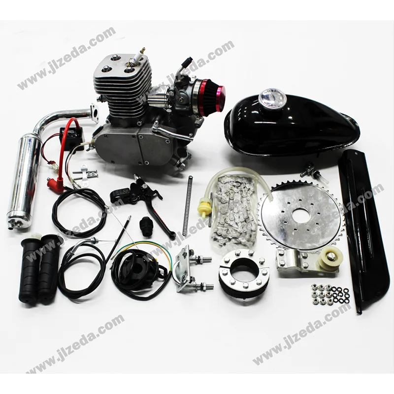 ZEDA-OZ80 OZ100 2 Stroke 80cc Bicycle Engine Kit Cylinder Assembly Kit ...