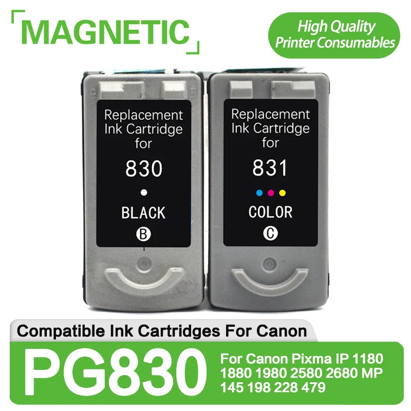 PG 830 831XL PG-830XL PG830 CL831 Ink Cartridges Remanufactured For ...