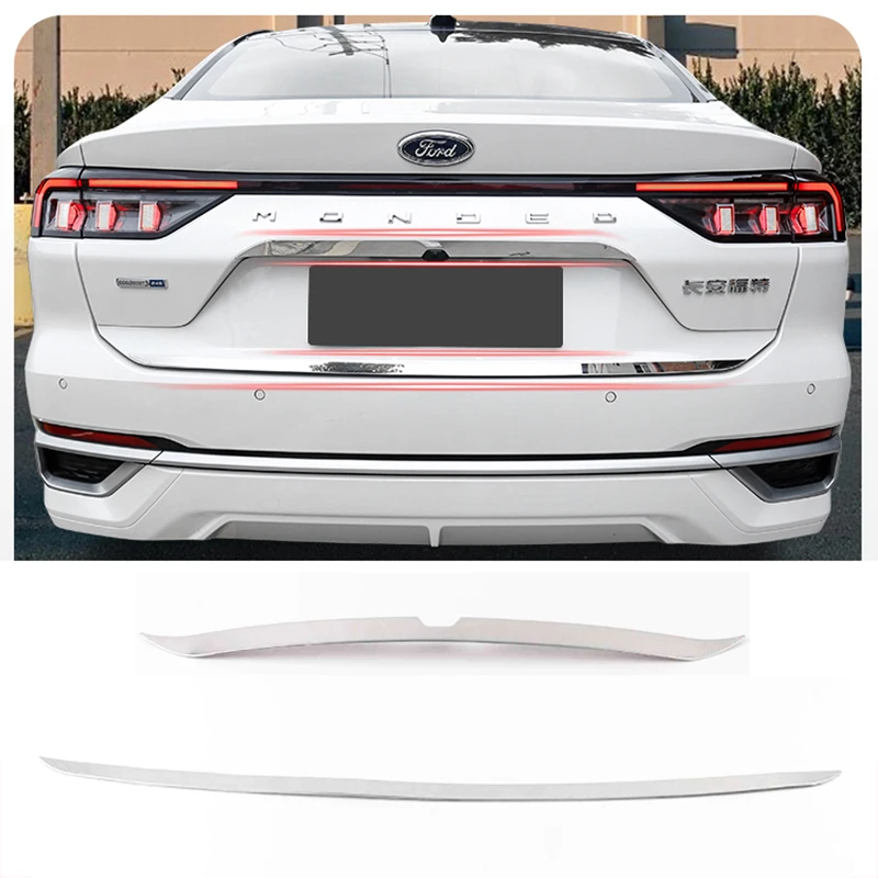 Car Trunk Door Trims Tailgate Strip Decoration for Ford Mondeo 5th 2022 ...