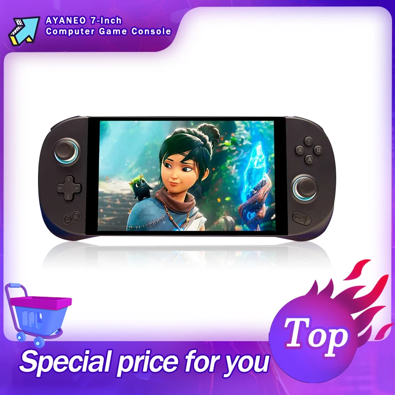 AYANEO-7-Inch-Handheld-Computer-Game-Console-GEEK-AMD-R7-6800U-Win11 ...