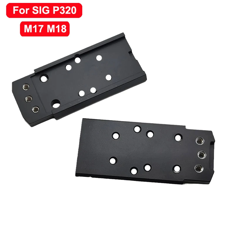 Tactical-CNC-Metal-P320-M17-M18-Rear-Sight-Mount-Plate-Base-Fit-For-SIG ...