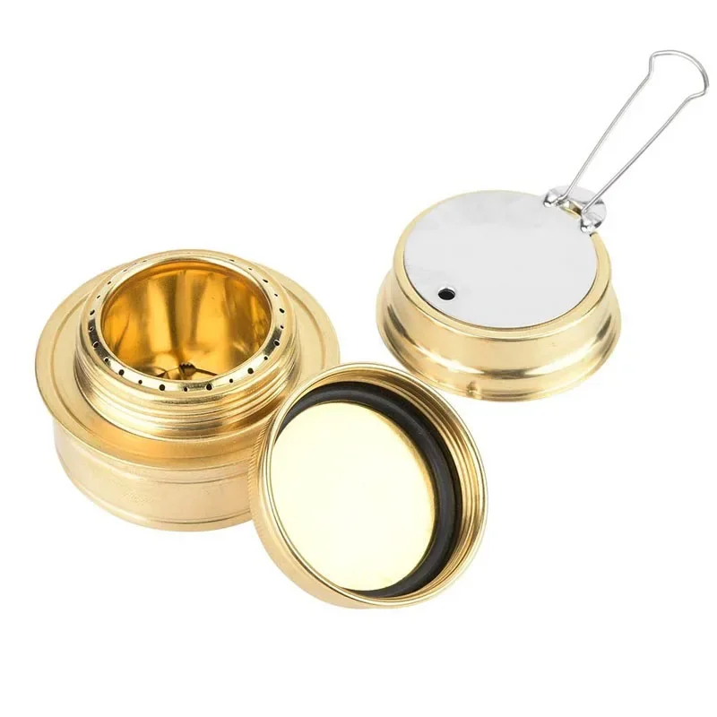 Portable-Mini-Alcohol-Stove-Burner-Outdoor-Ultralight-Brass-Camping ...