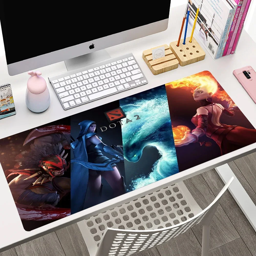 HD Print Dota 2 Gamer Keyboard Desk Mat Anime Carpet Rubber Tapis ...
