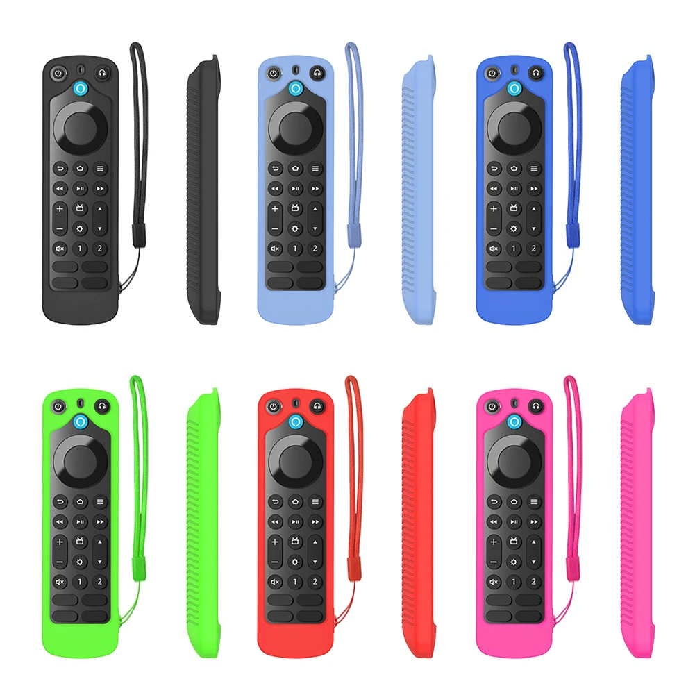 Silicone-Case-For-Amazon-Alexa-Voice-Remote-Pro-Remote-Control-Case ...