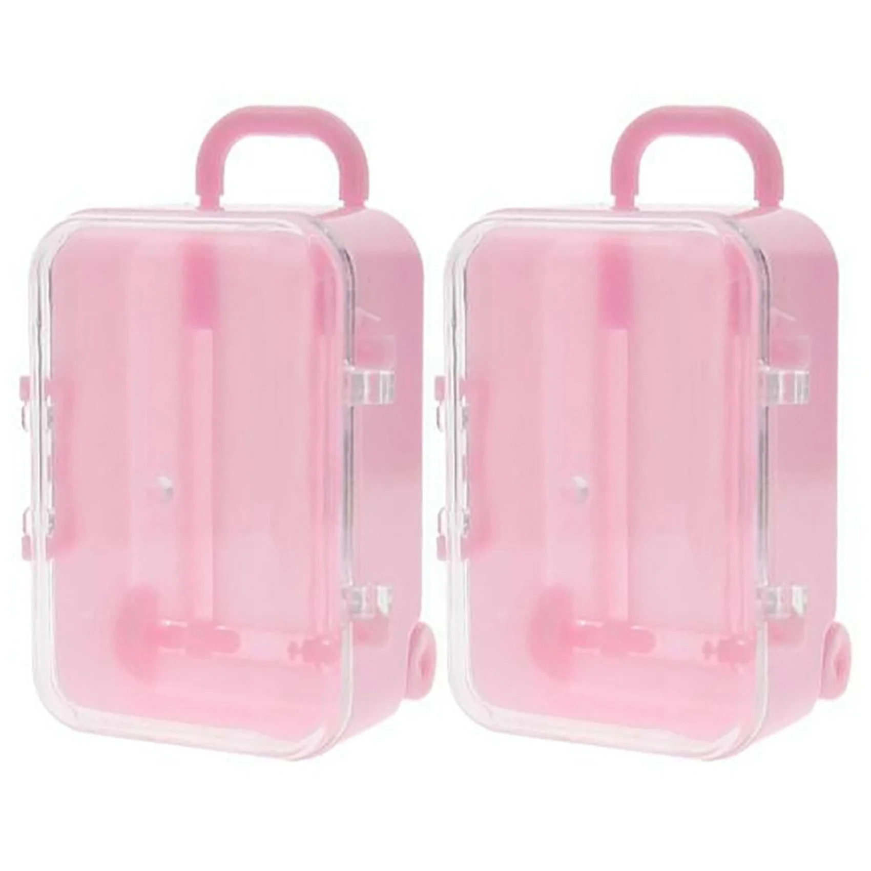 2X-Pink-Mini-Roller-Travel-Suitcase-Candy-Box-Personality-Creative ...