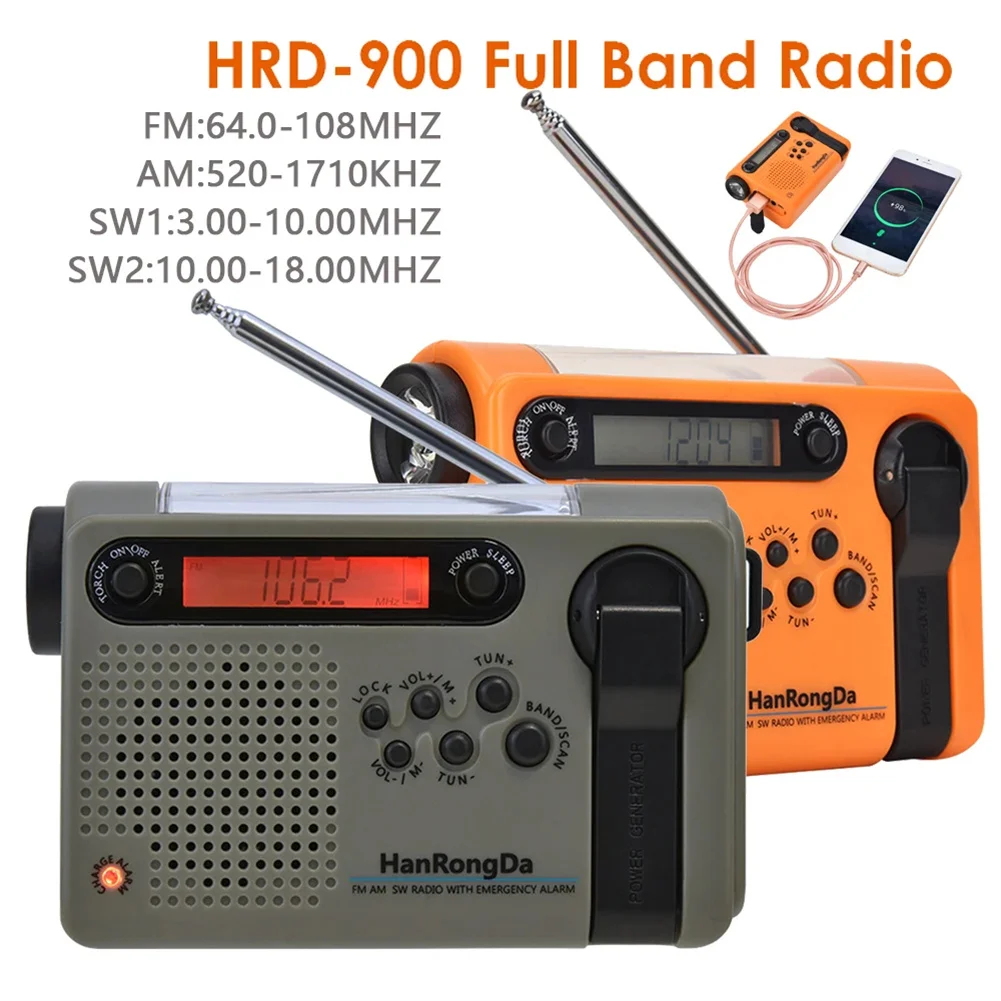AM-FM-SW-Radio-Portable-Radio-With-Lights-Display-Screen-Solar-Power ...