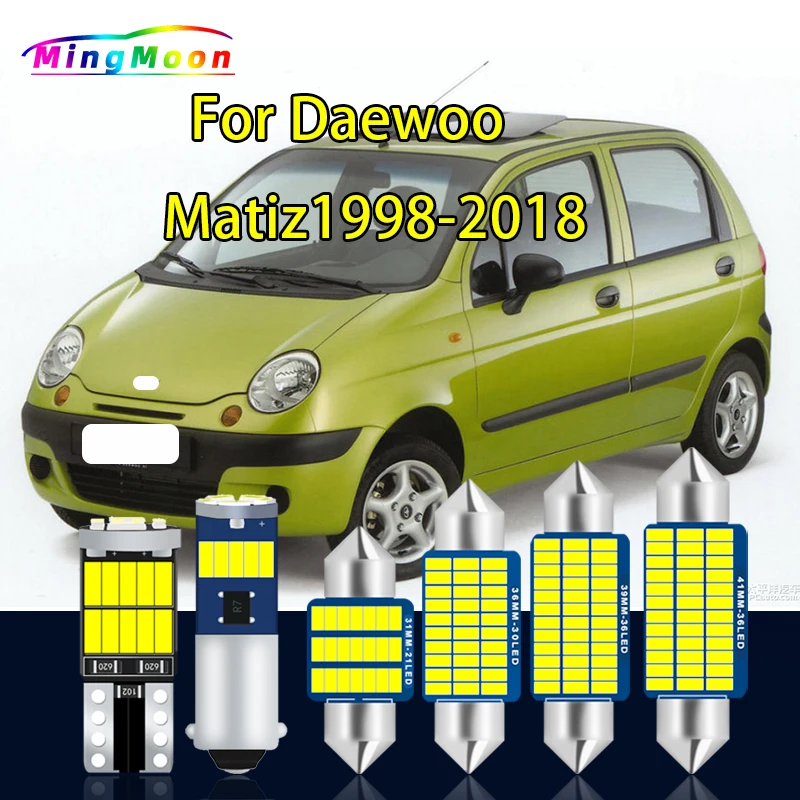 LED Interior Plate Roof Trunk Light Car Bulb Kit For Daewoo Matiz M100 ...