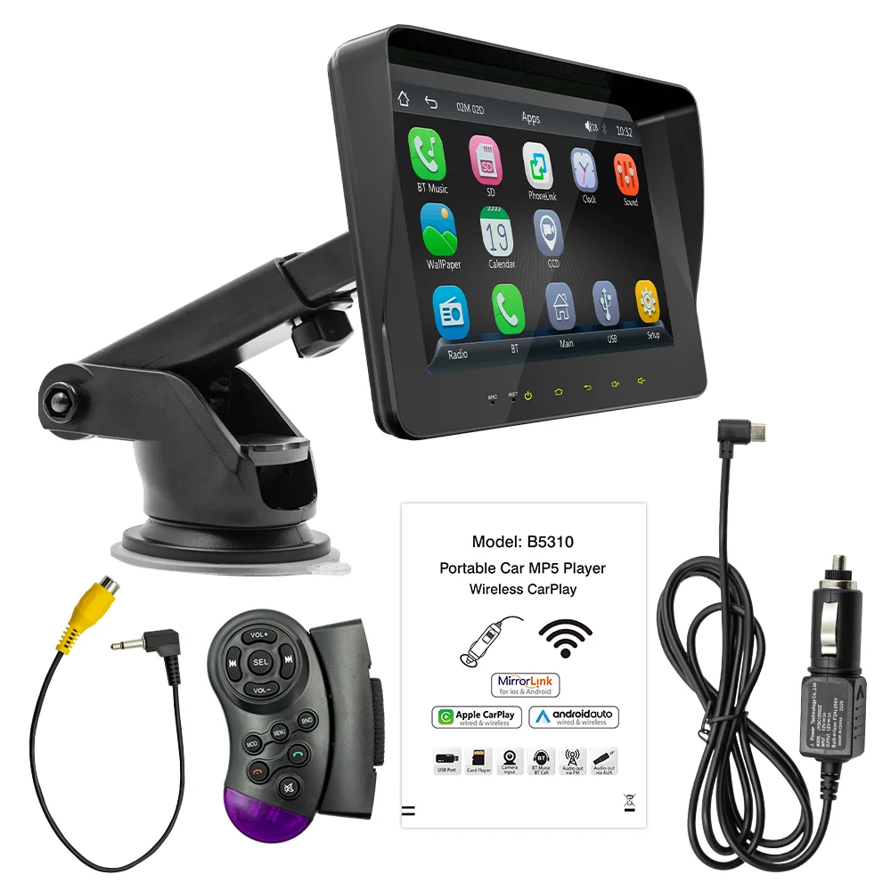 7" Carplay Car Radio Android Auto Stereo Intelligent System Auto Teyes ...