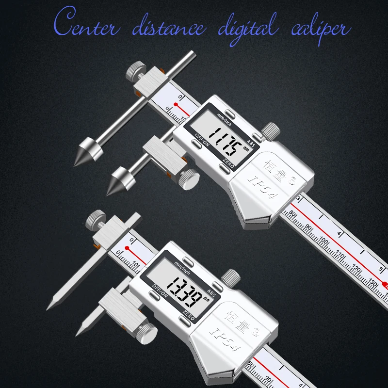 Center-Distance-Digital-Caliper-Hole-Distance-Electronic-Vernier-Ruler ...