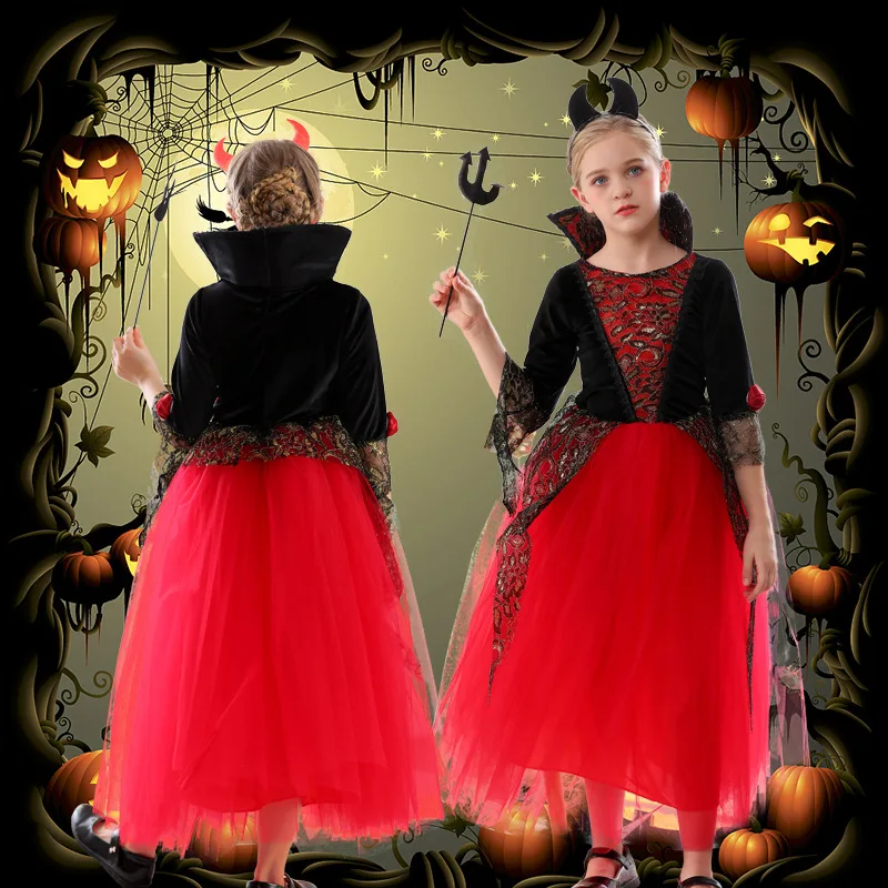 Black Princess Costume For Kids