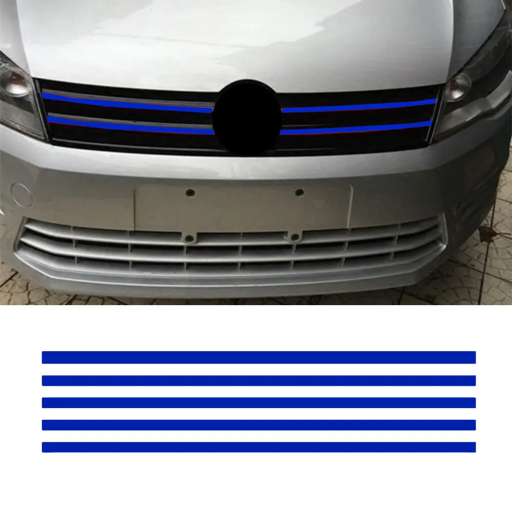 Reflective Car Strips Sticker Front Hood Grill Decals Waterproof ...