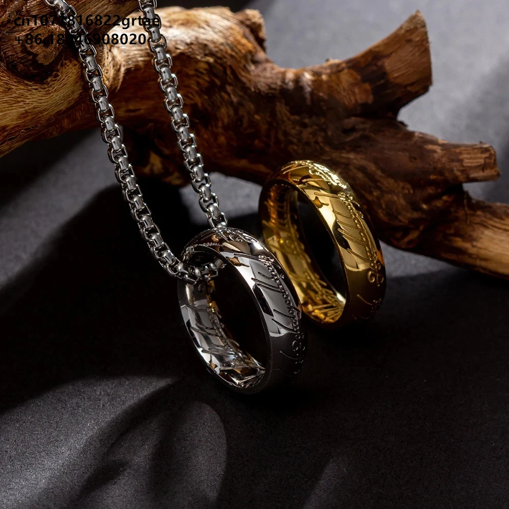 Lord-of-the-one-Rings-thick-chain-advanced-pearl-chain-movie-with-the ...