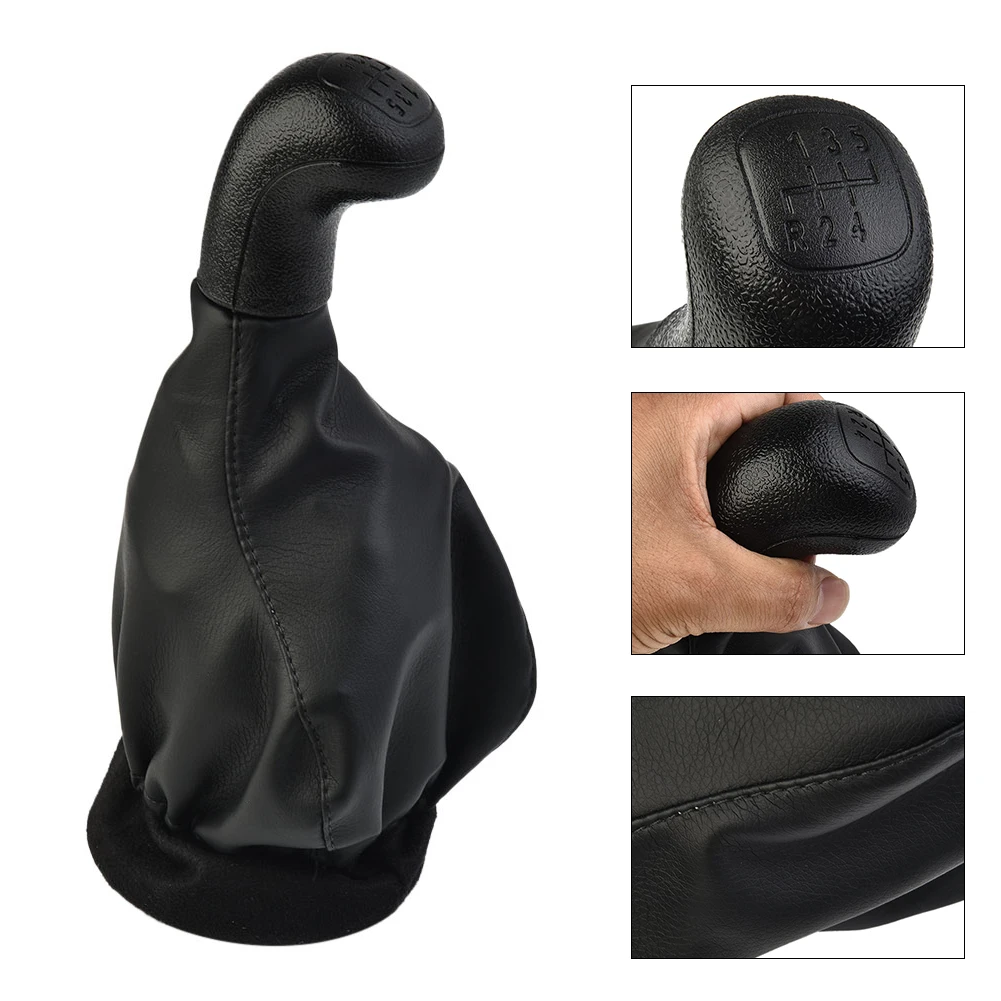 5 Speed Gear Shift Knob Gaiter Black 0002670010 For Mercedes VITO W638 ...