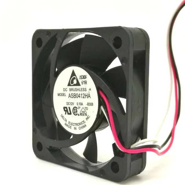 Original DELTA 4010 4CM ASB0412HA 0.10A 3-wire speed measuring 12V hydraulic silent ultra-thin ...