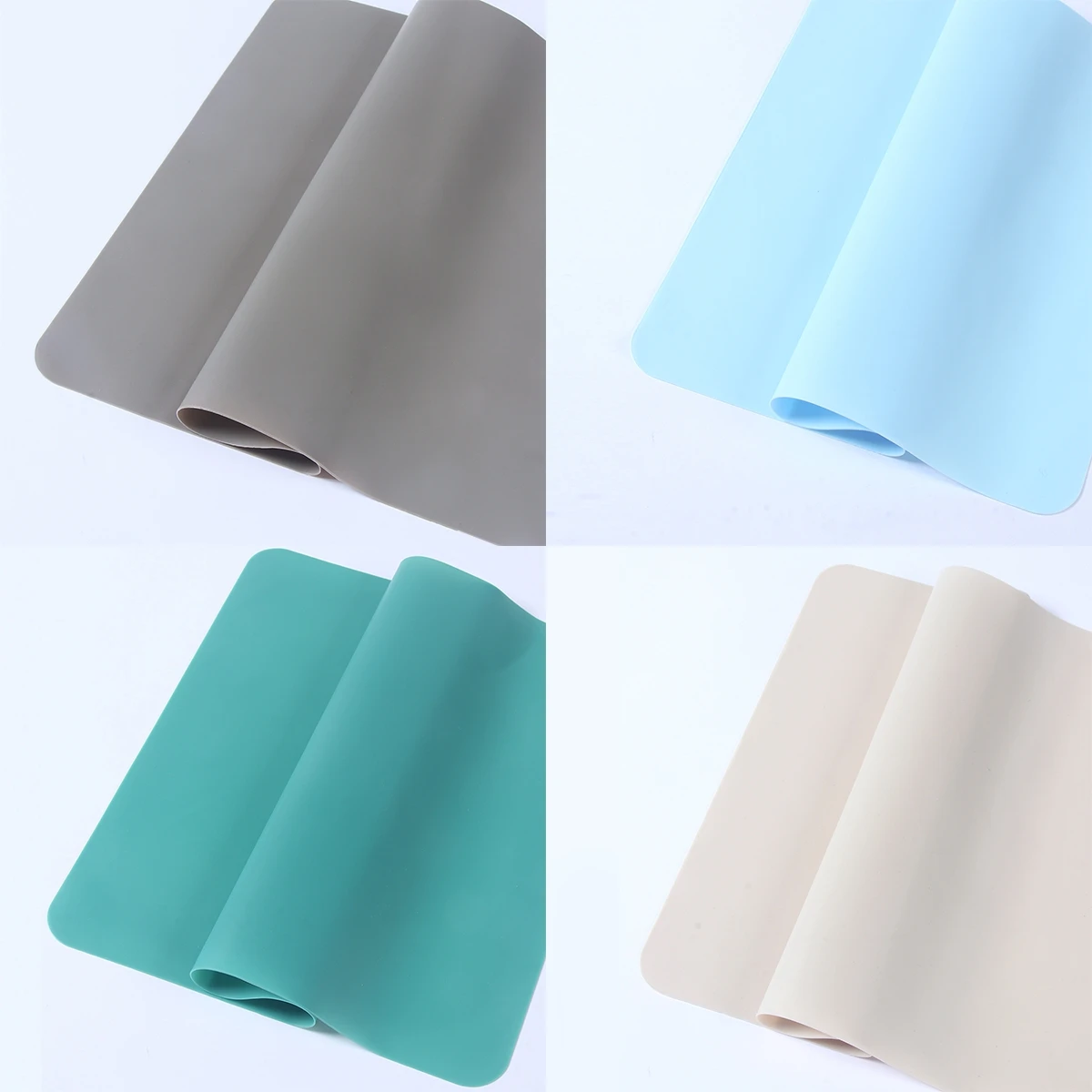 40x30cm-Food-Grade-Silicone-Waterproof-Placemat-Heat-Insulation-Anti ...