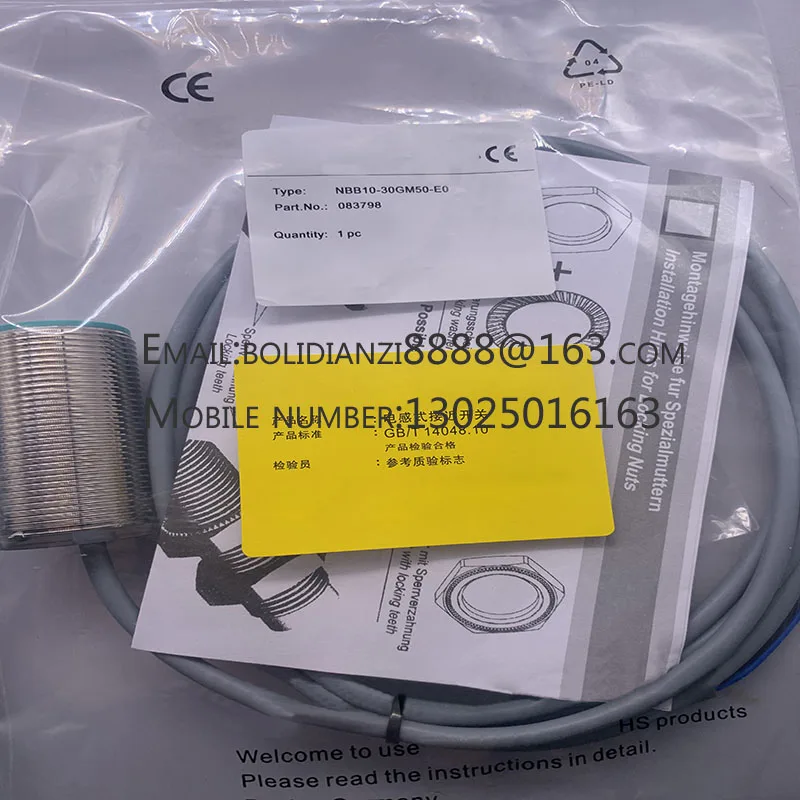 New Proximity Switch Sensor Nbb10 30gm50 E0 E2 A0 A2 Ws Wo