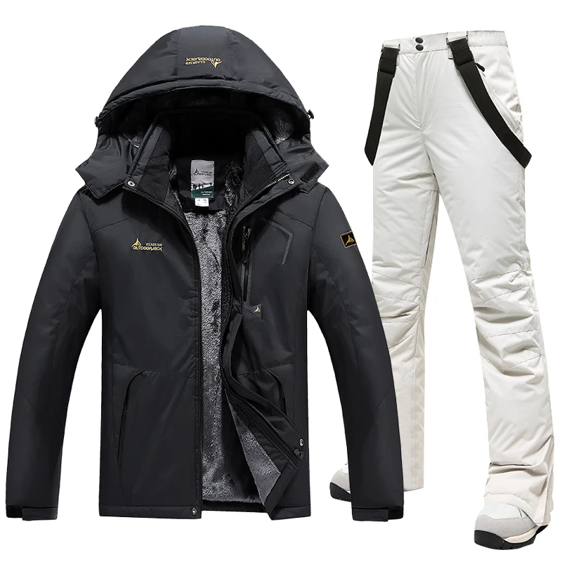 Terno-imperme-vel-com-capuz-para-mulheres-jaqueta-e-cal-a-snowboard ...