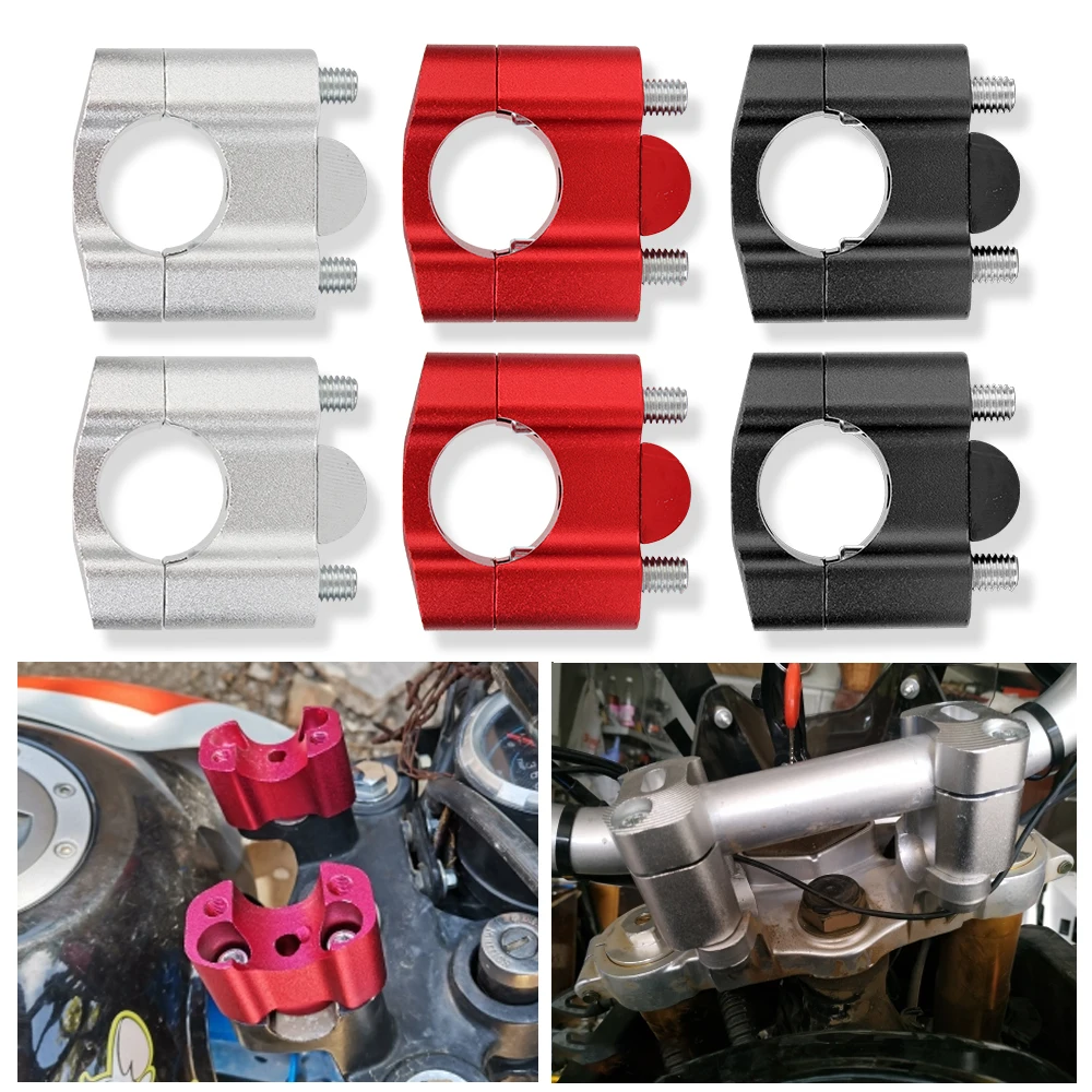 For-7-8-Motorbike-22mm-28mm-Motorcycle-Handlebar-Clamp-Off-Road ...