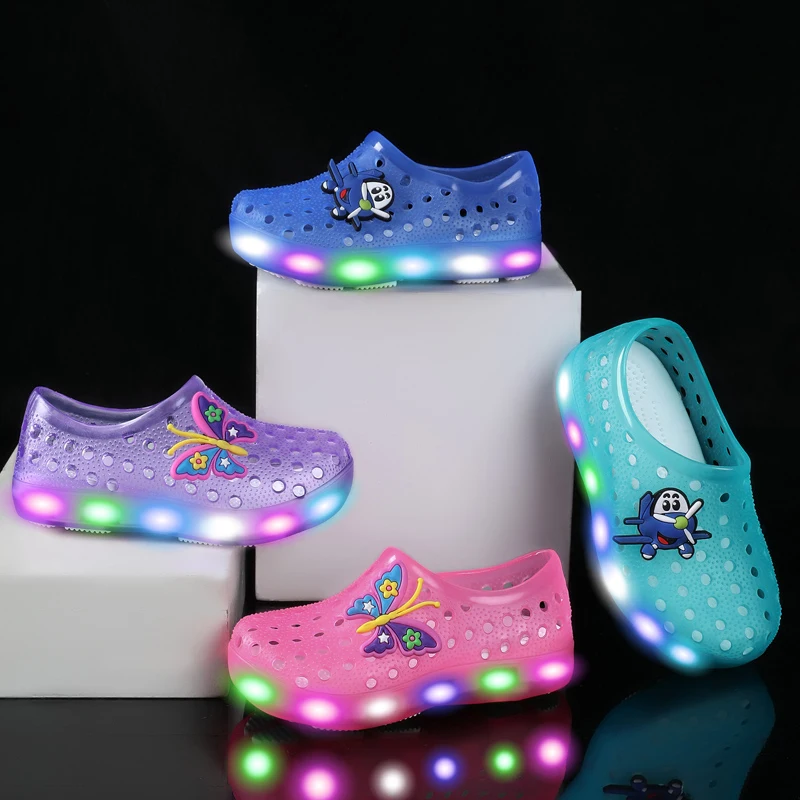 LED-Light-Casual-Sandals-Girls-Sneakers-Outdoor-Shoes-Children-s ...
