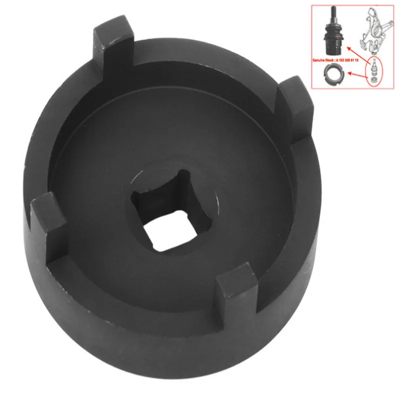 W163 W164 Chassis Comb Nut Sleeve Slotted Nut Ball Joint Disassembly ...