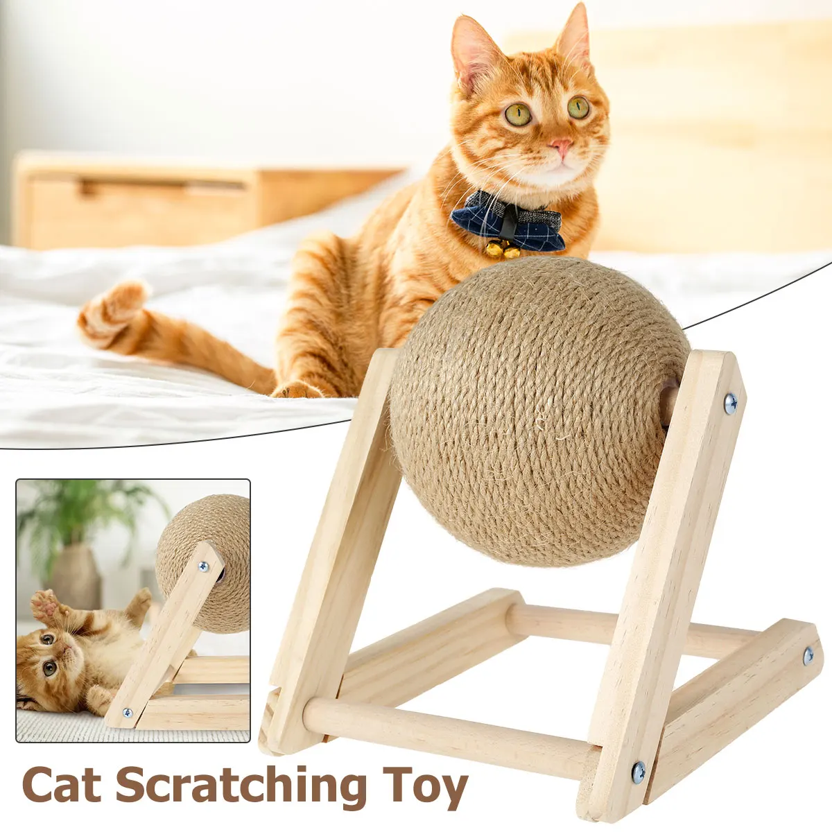 Cat-Scratching-Ball-Toy-Sisal-Rope-Ball-Board-Grinding-Paws-Toys-Kitten ...