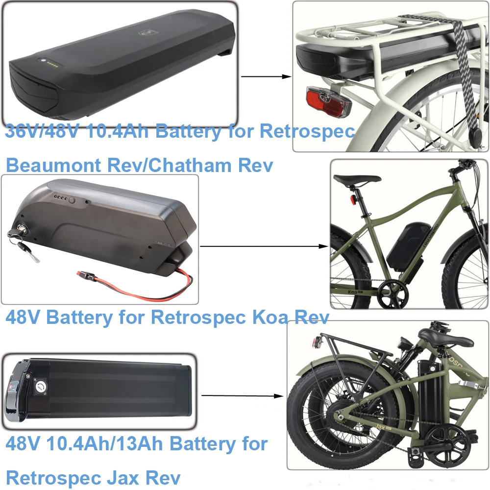 E-Bike-Li-ion-Battery-36V-48V-10-4Ah-350W-500W-750W-Electric-Bike ...