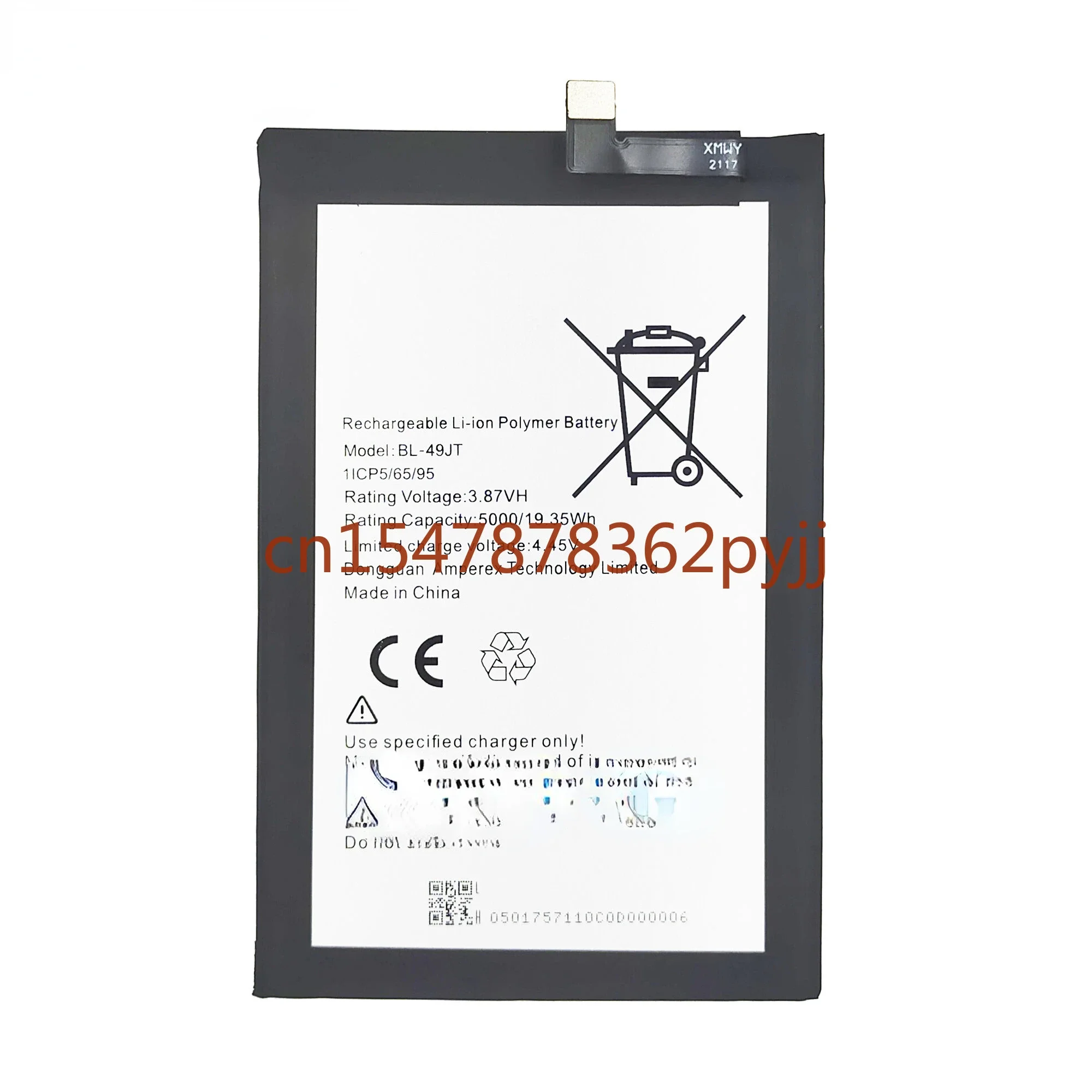 For-Tecno-Camon-17-Pro-CG8-Camon-18P-CH7-Spark-8-Pro-BL-49JT-Mobile ...