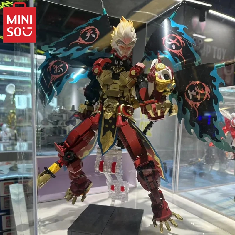 MINISO-d-cennie-s-de-construction-The-Monkey-King-figurine-assembl-e ...