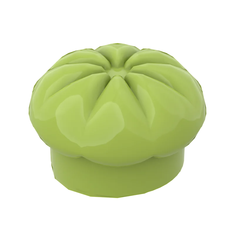 10pcs-MOC-Brick-Parts-3898-Chef-Toque-Baker-Hat-Compatible-Building ...