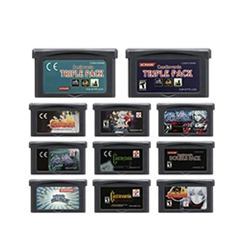 Cart-o-de-console-de-videogame-de-32-bits-cartucho-de-jogo-gba-s-rie ...