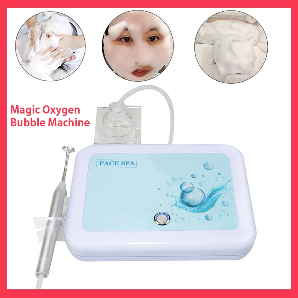 Magic Oxygen Bubble Machine Deep Clean Tender White Skin Cleansing ...