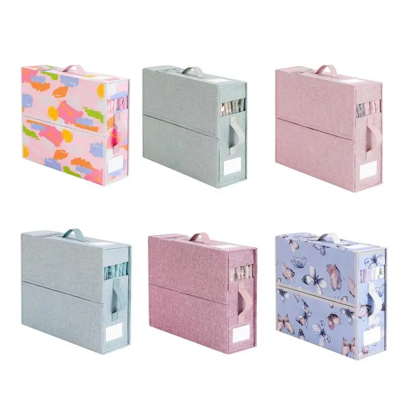 Foldable-Bed-Sheet-Set-Organizer-Pillow-Cube-Organizer-Quilt-Case ...