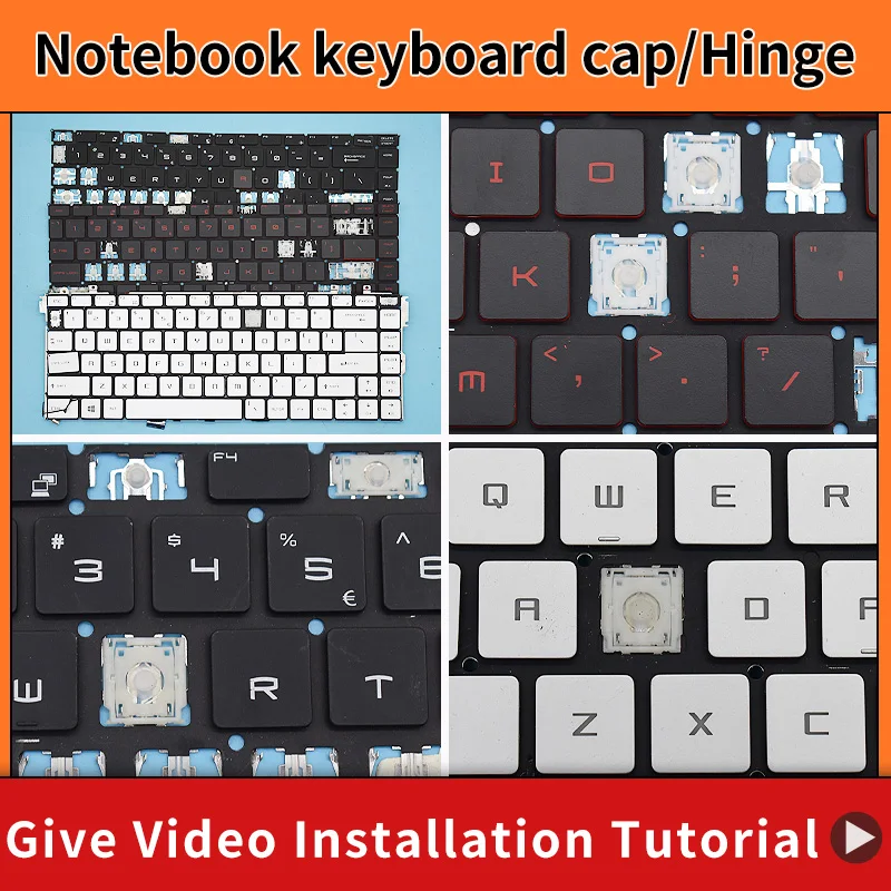 Replacement Keycap Key cap Hinge for MSI GF63 8RD/GF63 8RC PS63 P65 ...