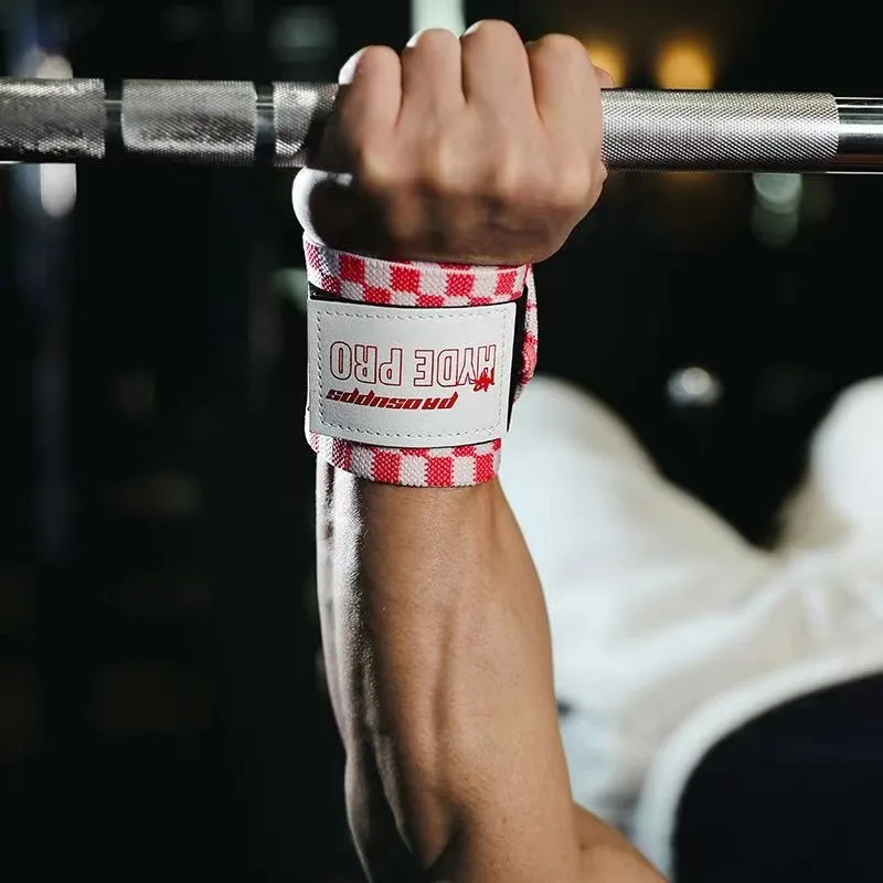 Weight Lifting Wrist Wraps Professional Grade com Thumb Loops Suporte ...
