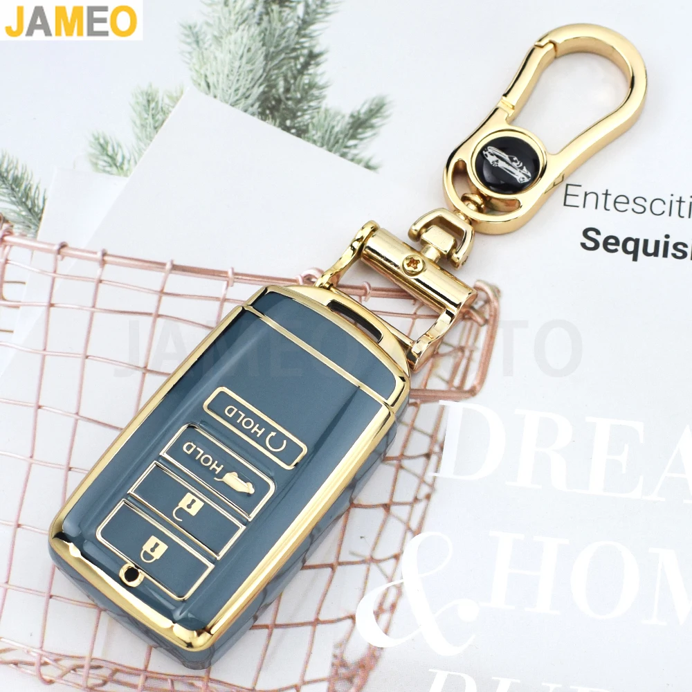 4-Buttons-TPU-Car-Remote-Key-Case-Cover-Shell-for-Honda-Acura-RLX-MDX ...