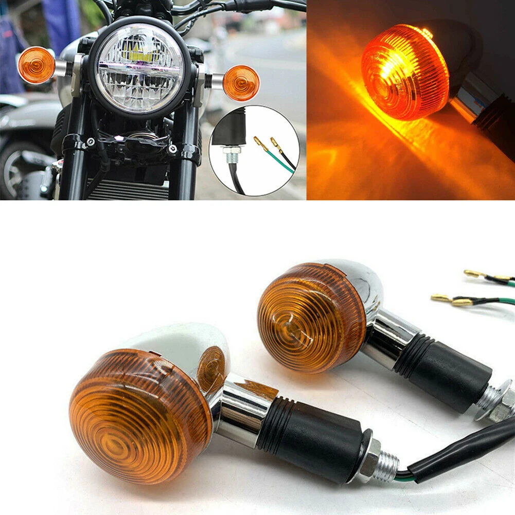 2pcs-Motorcycle-Turn-Signals-Lights-For-Honda-Shadow-VT-750-1100-VTX ...