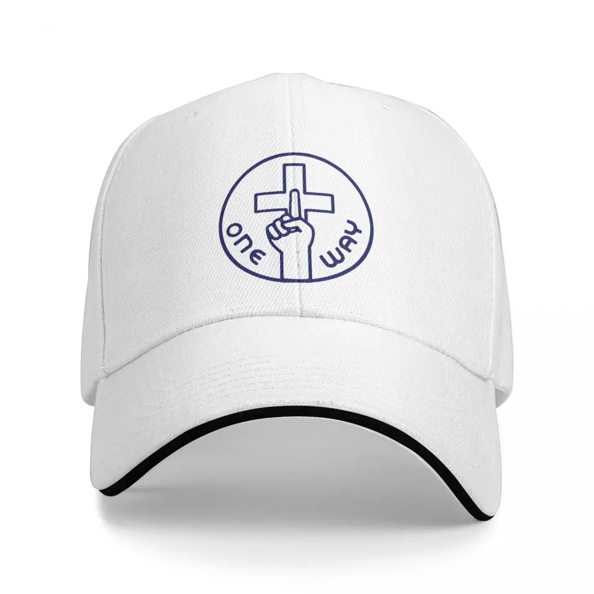Jesus-God-Cross-One-Way-Hand-Jesus-Dad-Hats-Pure-Color-Women-s-Hat ...