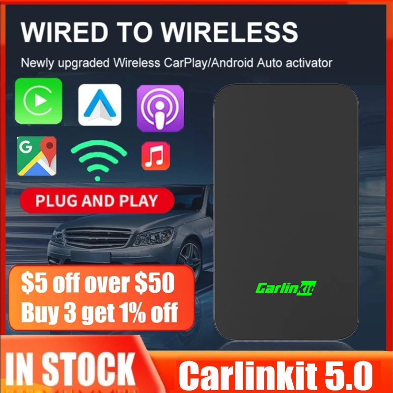 CarlinKit-5-0-Wireless-CarPlay-Android-Auto-AI-Box-Wireless-Adapter-for ...