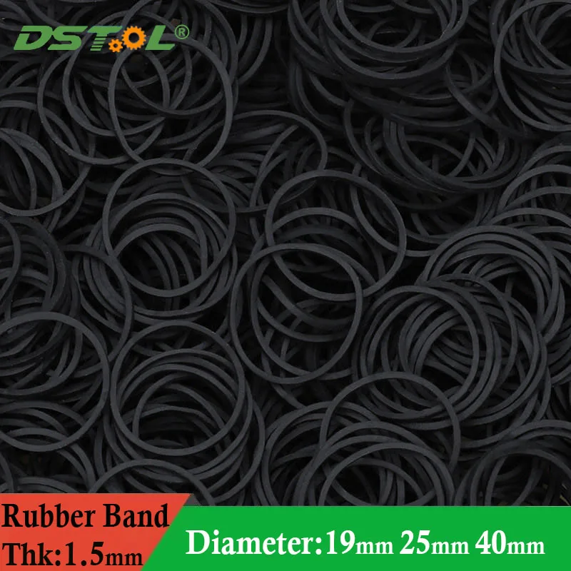 Mini-Rubber-Bands-Black-Elastic-Hair-Band-Soft-Hair-Elastics-Ties-Bands ...