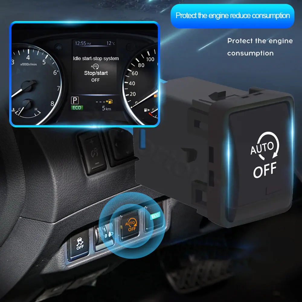 Car Start Stop Switch For Nissan Xtrail T32 2014 Qashqai J11 Serena C26 ...