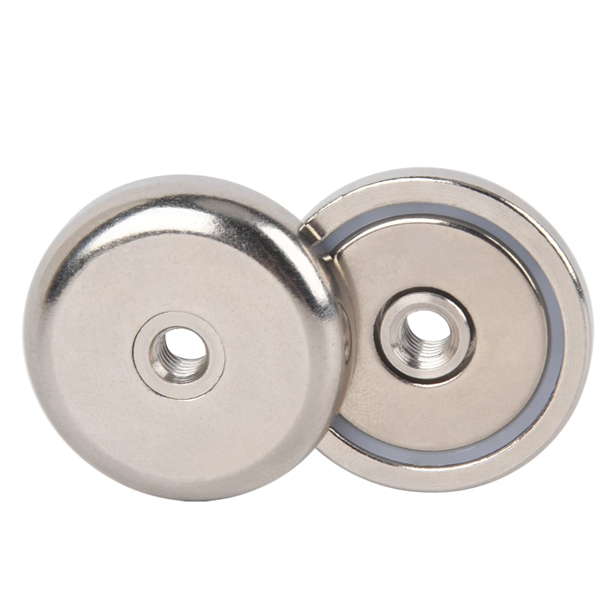 ZOOFOXS-Strong-Neodymium-Pot-Magnets-with-Internal-Thread-Hole-Flat ...