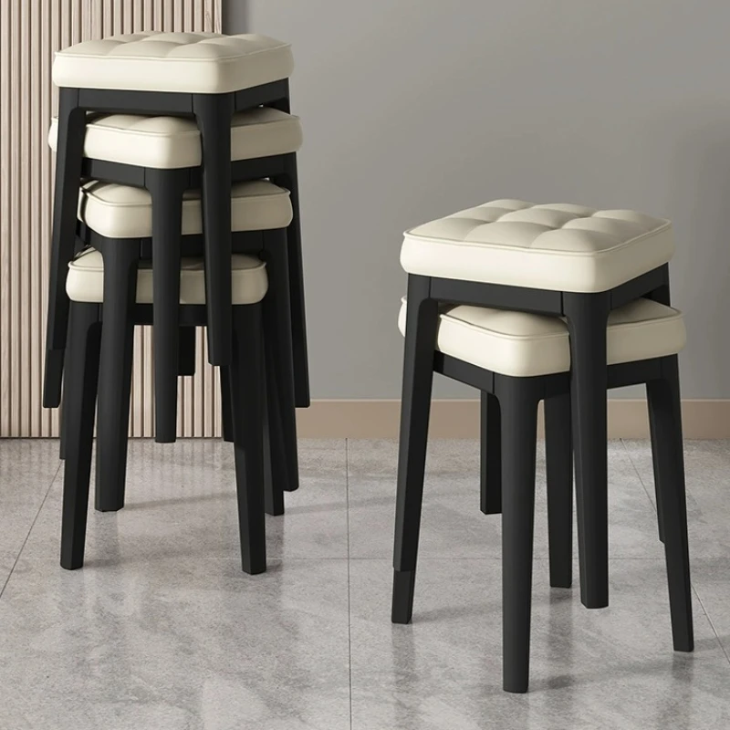Small-Stool-Nordic-Stools-Kitchen-Triangular-Rattan-Chairs-Luxury ...