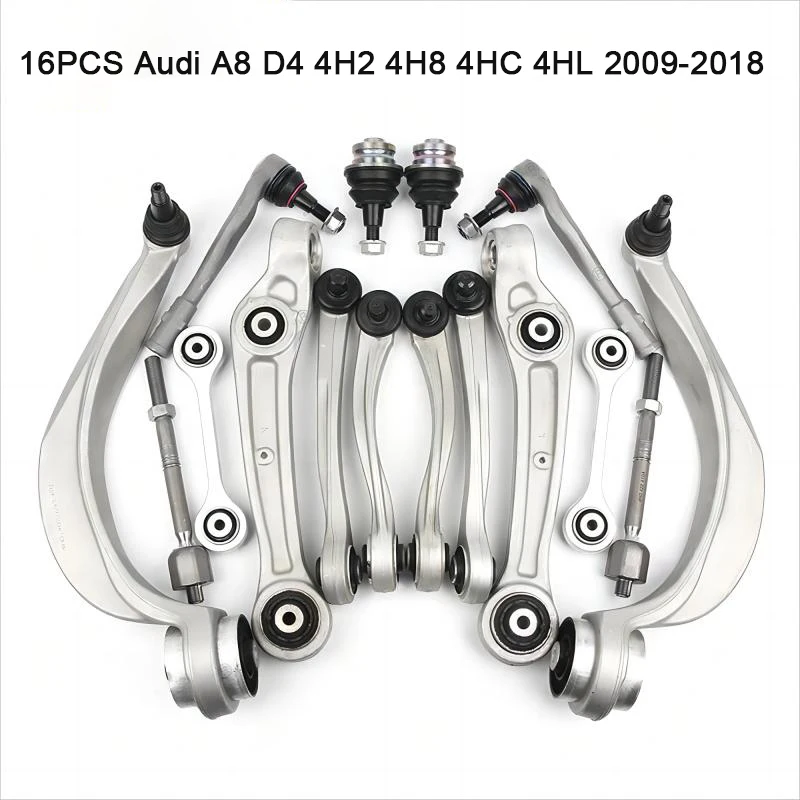 16PCS-Control-Arm-with-Ball-Joint-and-Bushing-Stabilizer-Link-Tie-Rod ...