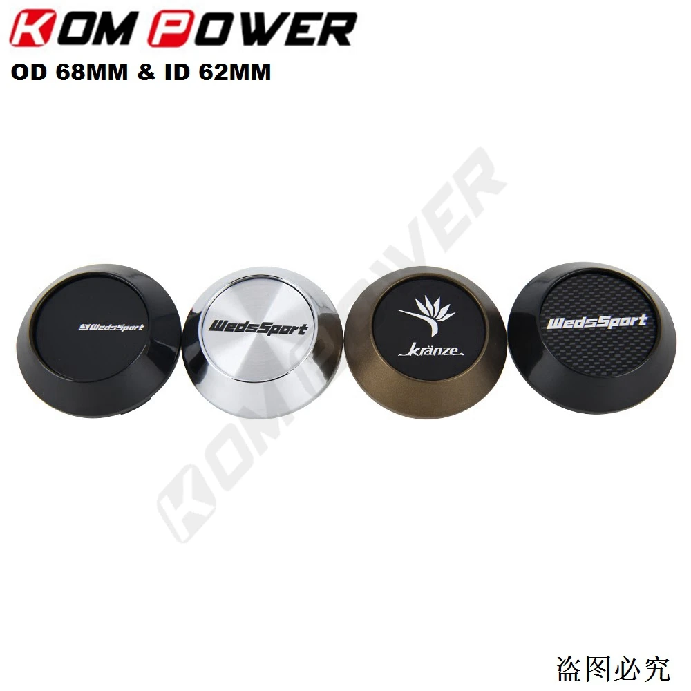 4PCS-OD-68MM-ID-62MM-Sport-Rim-Cap-WEDSSPORT-Logo-Sticker-Wheel-Cover ...