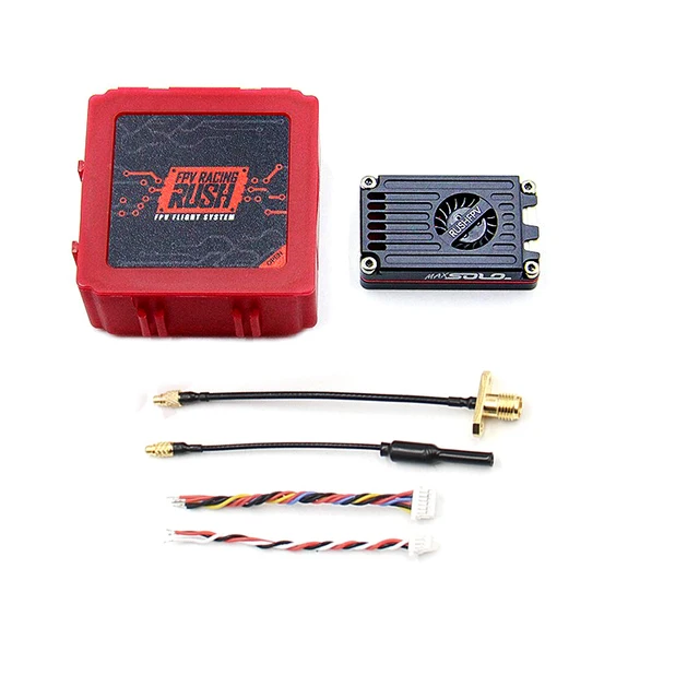 RUSHFPV MAX SOLO 5.8G 2.5W 2-6S LIPO FPV VTX CNC Housing Built-in ...