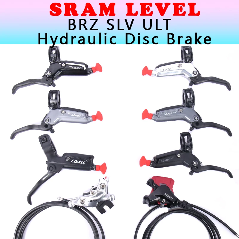 SRAM-LEVEL-BRZ-SLV-ULT-2-4-PISTONS-Hydraulic-Disc-Brake-800-1550-950 ...
