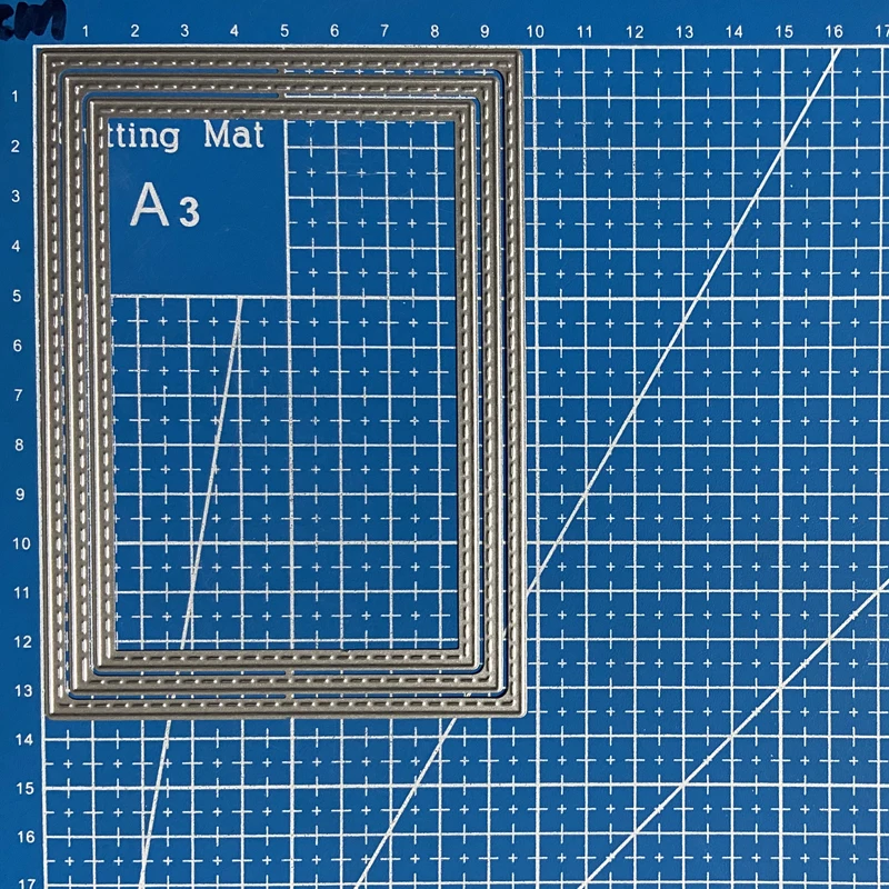 Lucky Goddess Metal Cutting Dies Stitched Layered Frames Diy ...