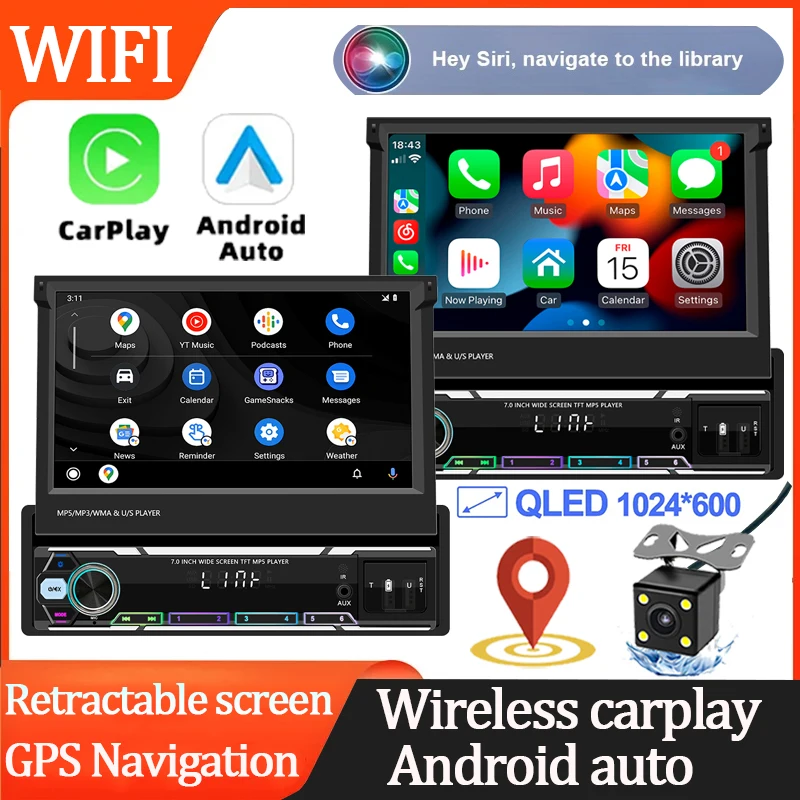 7-Inch-Multimedia-Video-Player-Wireless-Carplay-Android-Auto ...