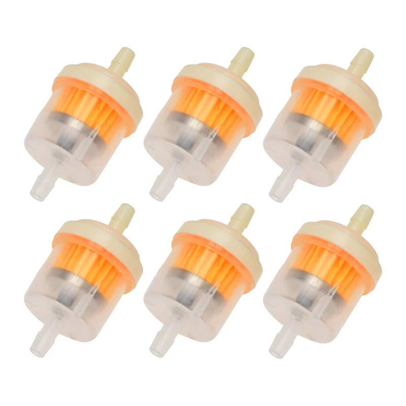 12pcs Gas Fuel Gasoline Oil Filter For Motorcycle Moped Scooter ...
